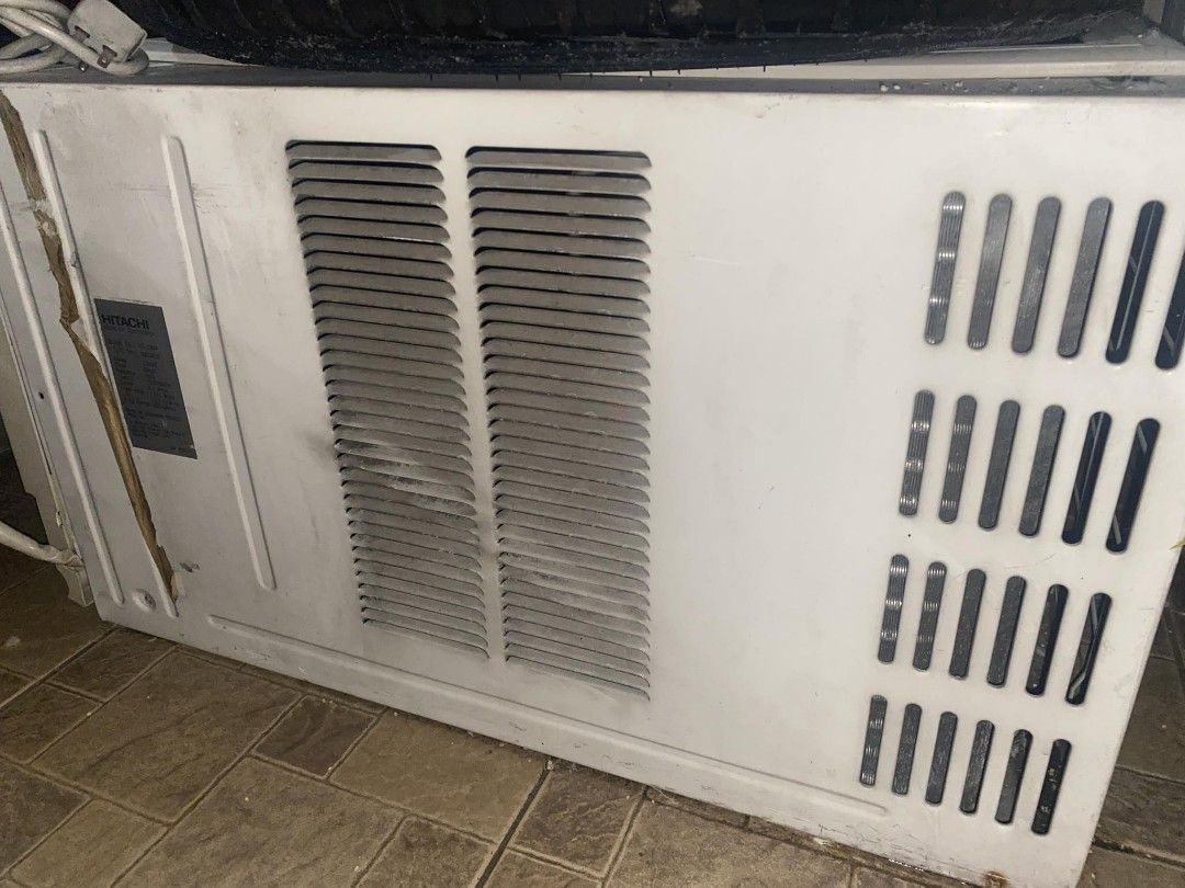 Hitachi Window type Aircon 2hp Model RA-20MA, TV & Home Appliances, Air ...