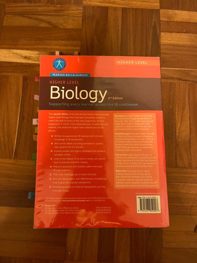 HL Biology IB textbook, Hobbies & Toys, Books & Magazines, Textbooks on ...