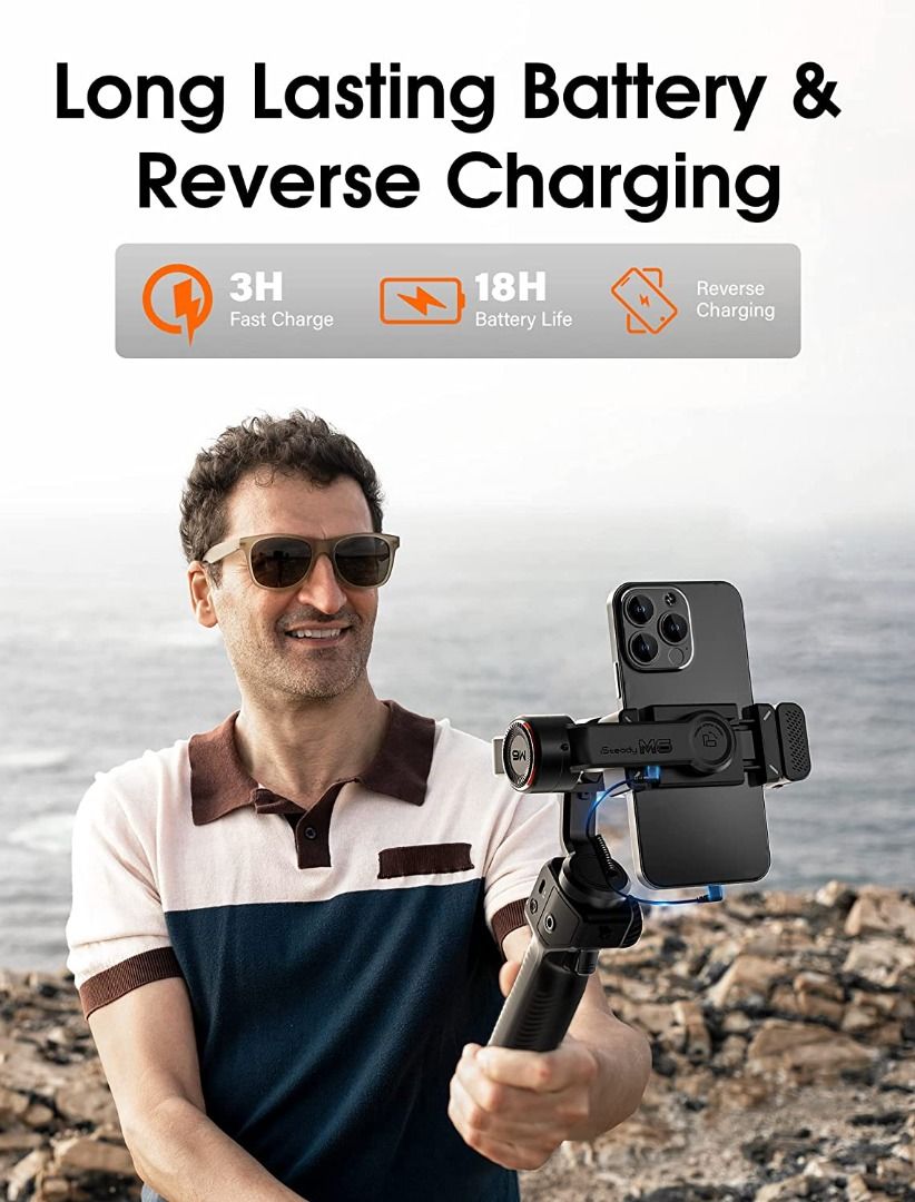 Hohem iSteady M6 Kit with AI Magnetic Tracking Part, Photography ...