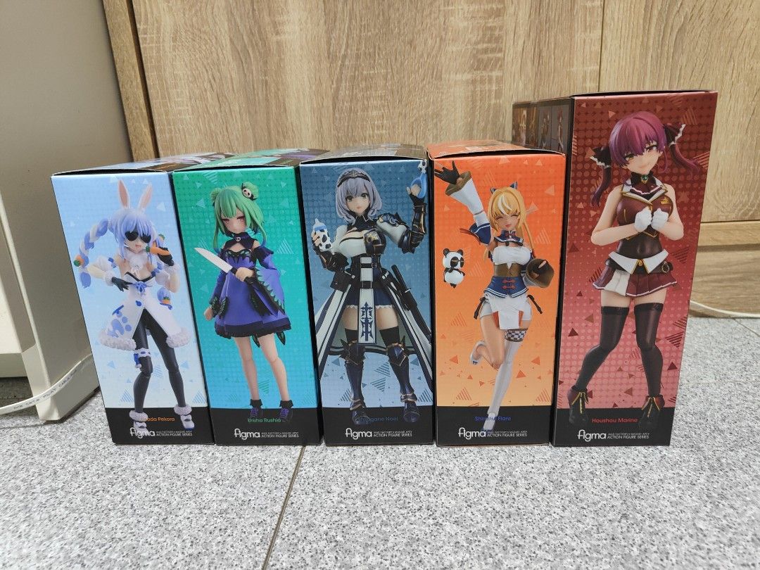 Hololive Gen 3 Figma, Hobbies & Toys, Toys & Games on Carousell