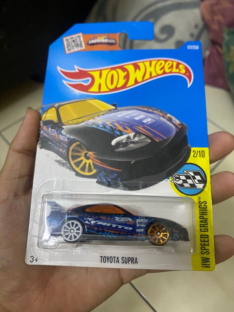 Hot Wheels Toyota Supra Mk4 Black Mainline, Hobbies & Toys, Toys ...