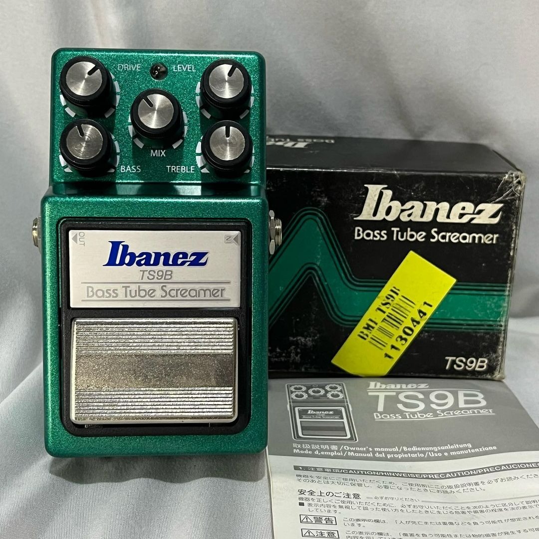 Ibanez TS9B Bass Tube Screamer (NOS) n boss maxon mxr jhs gfi keeley ...