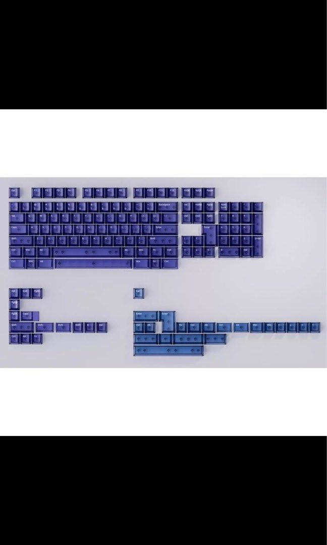 Ice Crystal clear keycaps, Computers & Tech, Parts & Accessories ...