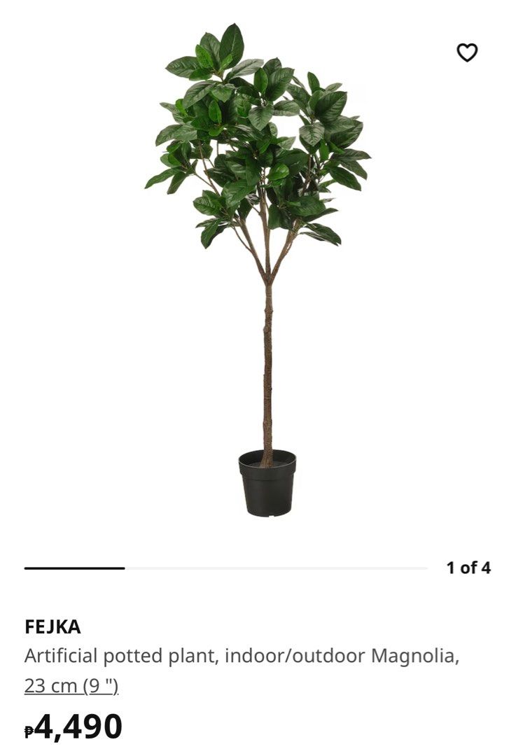 IKEA Fejka Fake / Artificial Tree LOOKS REAL!, Furniture & Home Living ...
