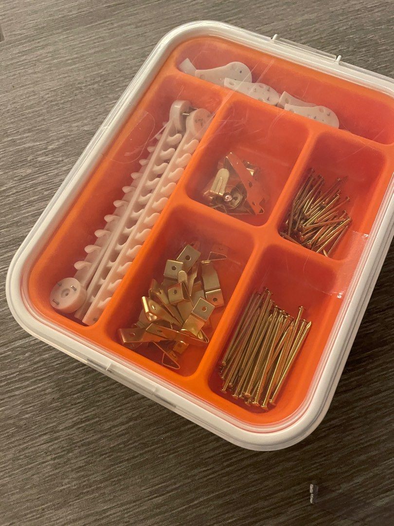 IKEA FIXA picture hooks and hangers set 116 pieces, Furniture & Home ...