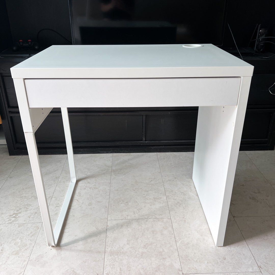 IKEA Micke Study Table, Furniture & Home Living, Furniture, Tables ...