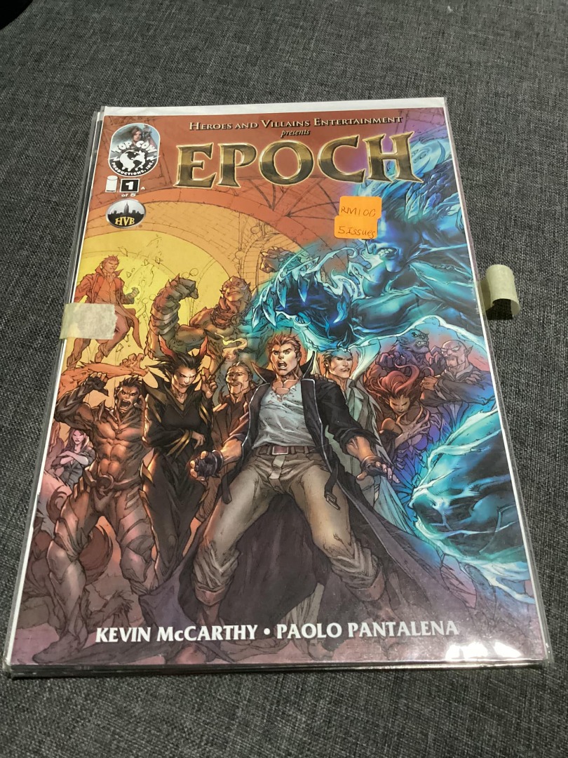Image Comics - Top Cow: EPOCH - Issue #1-5 (complete), Hobbies & Toys, Books & Magazines, Comics ...