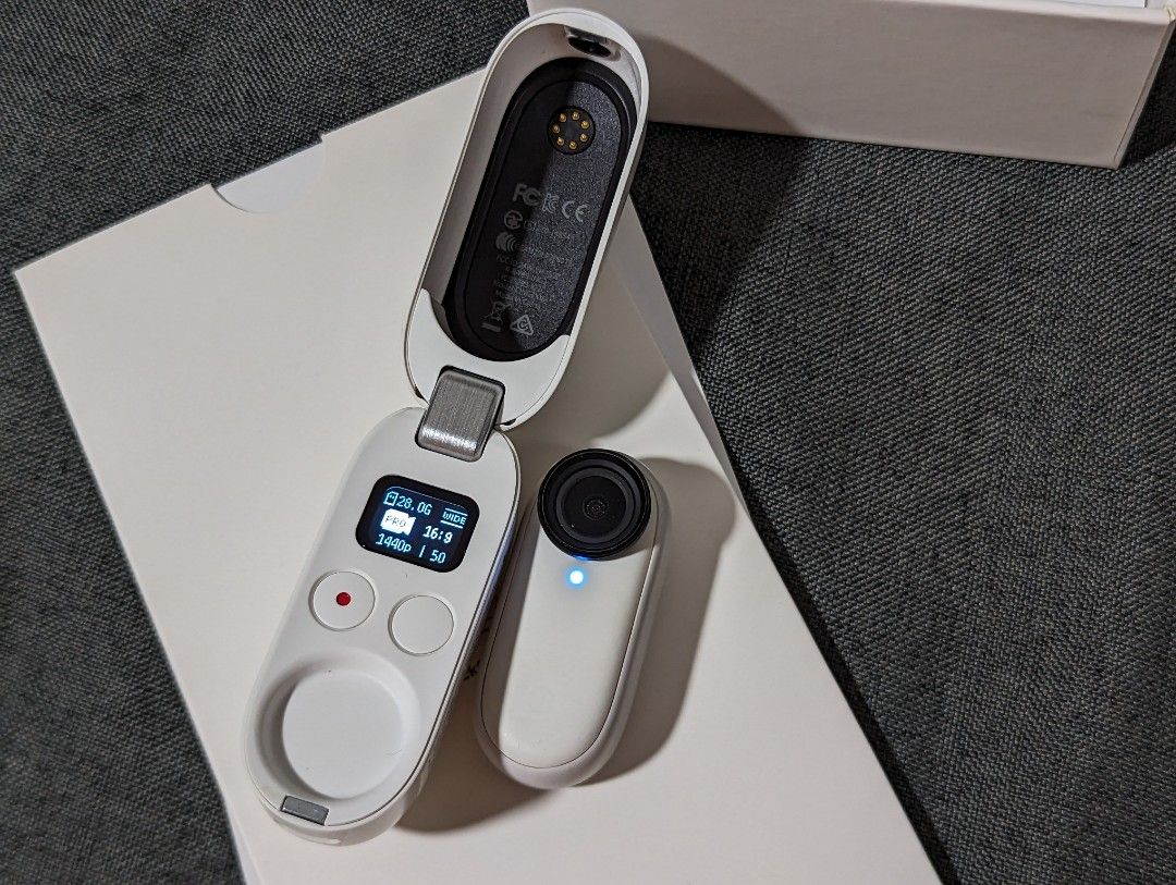 Insta 360 go2 (cute tiny camera), Photography, Video Cameras on Carousell