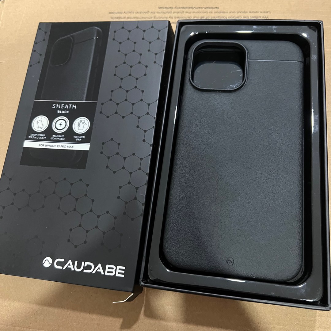IPhone 13 Pro Max Caudabe Sheath Black, Mobile Phones & Gadgets, Mobile ...
