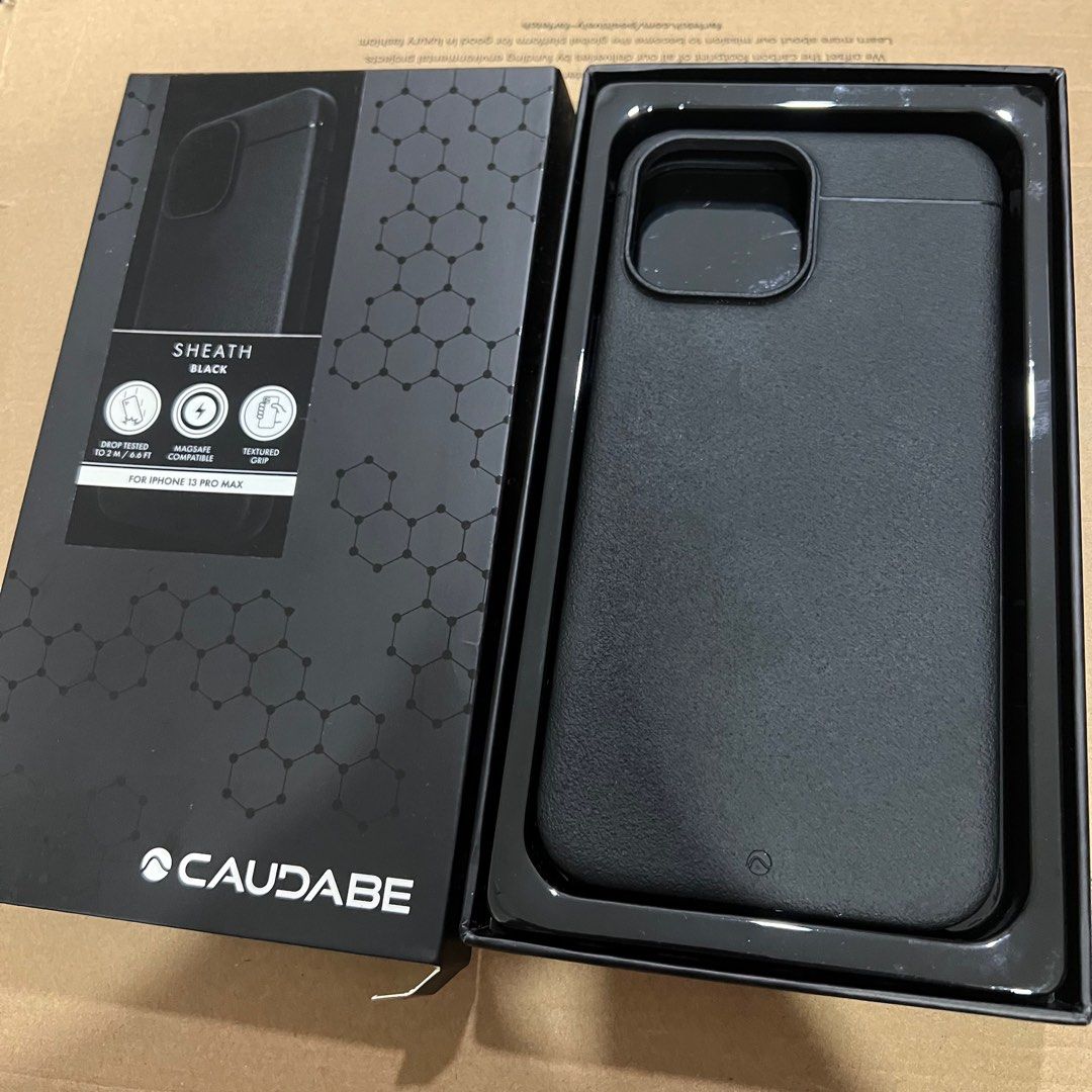 IPhone 13 Pro Max Caudabe Sheath Black, Mobile Phones & Gadgets, Mobile ...