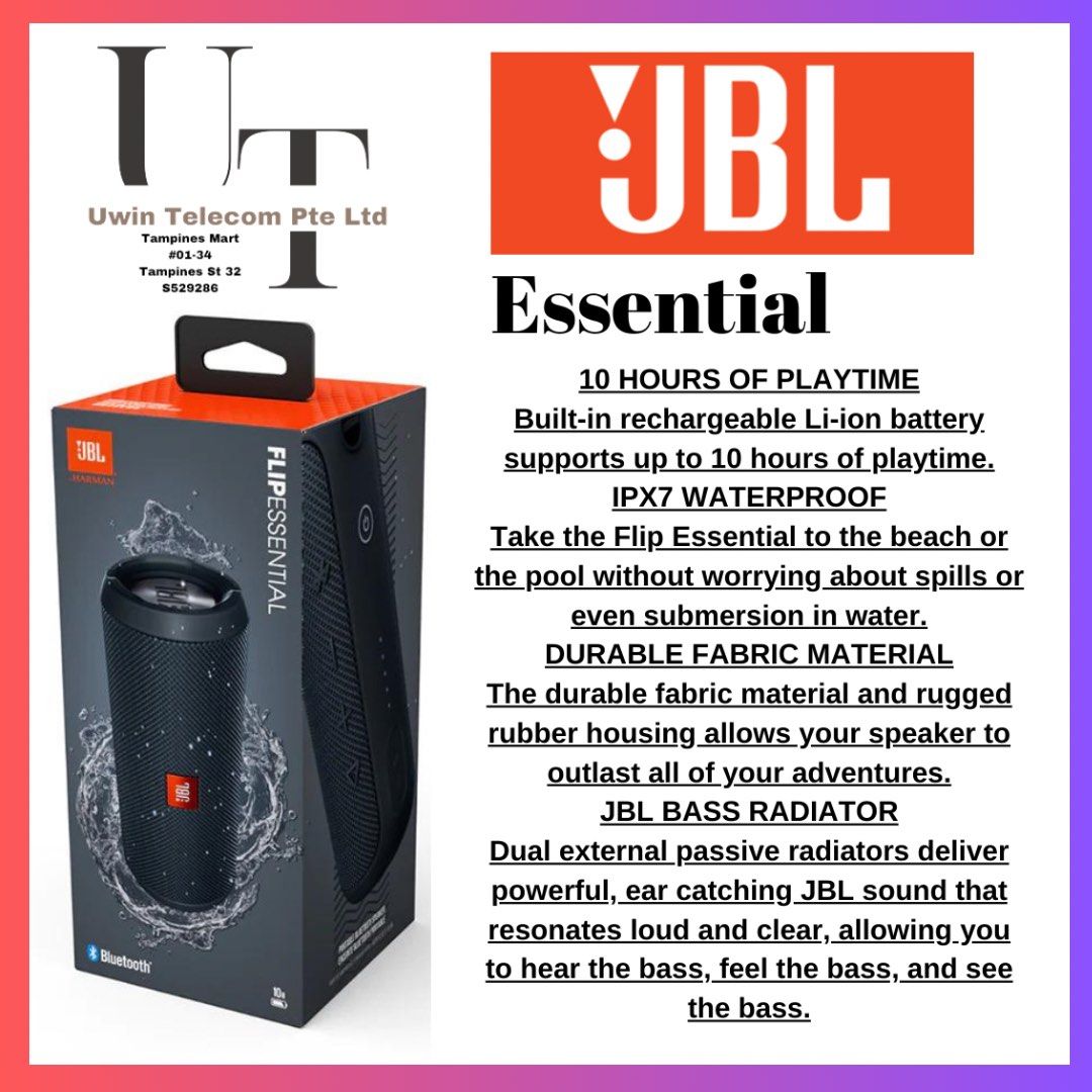 JBL Essential Speaker , Audio, Soundbars, Speakers & Amplifiers on ...