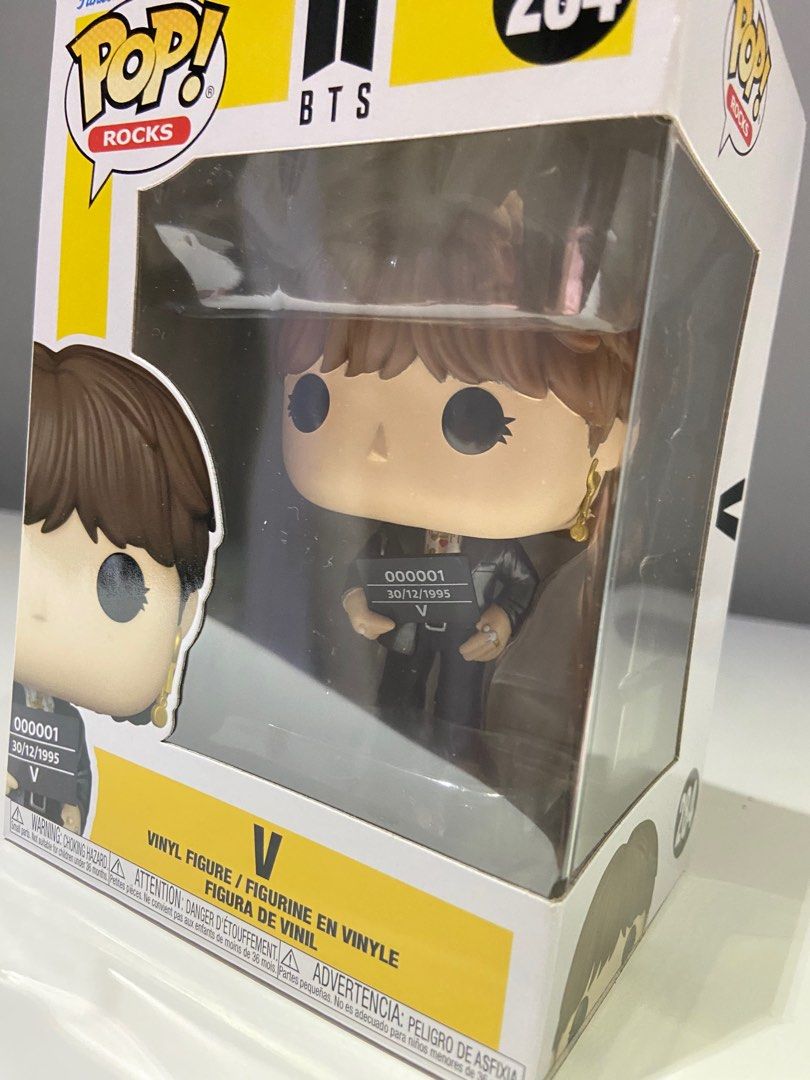 Sale ORIGINAL BTS V funko pop (display collection), Hobbies & Toys ...