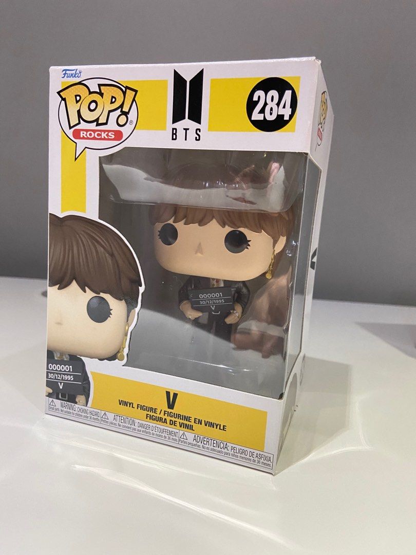Sale ORIGINAL BTS V funko pop (display collection), Hobbies & Toys ...