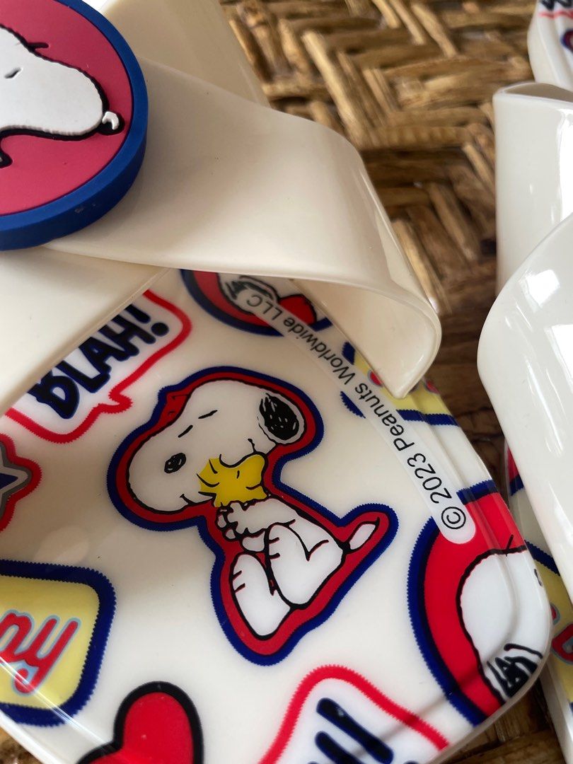 jelly bunny x peanuts grace flats sandals 6 7 8 on Carousell