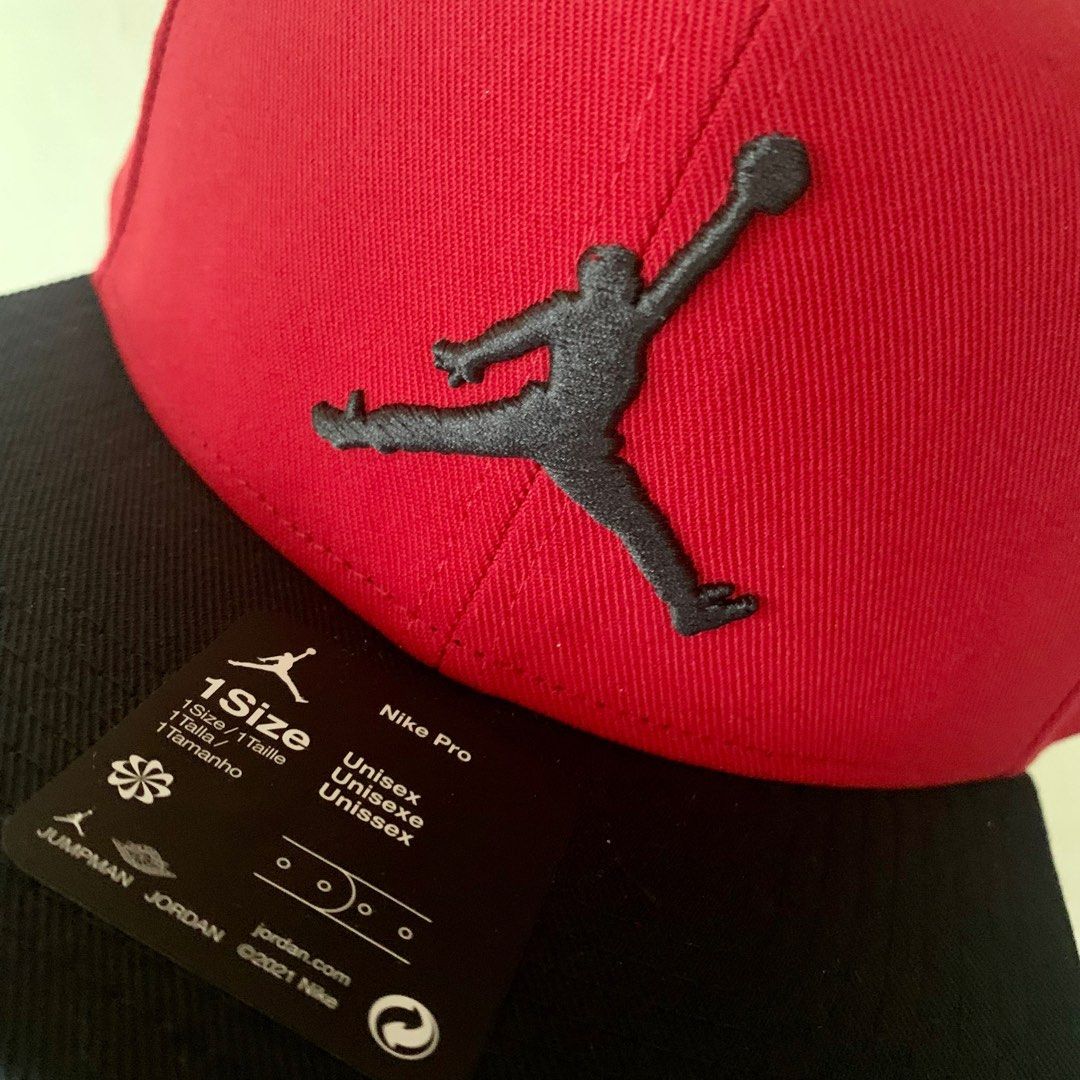 Jordan Pro Jumpman Snapback Cap, Men's Fashion, Watches & Accessories ...