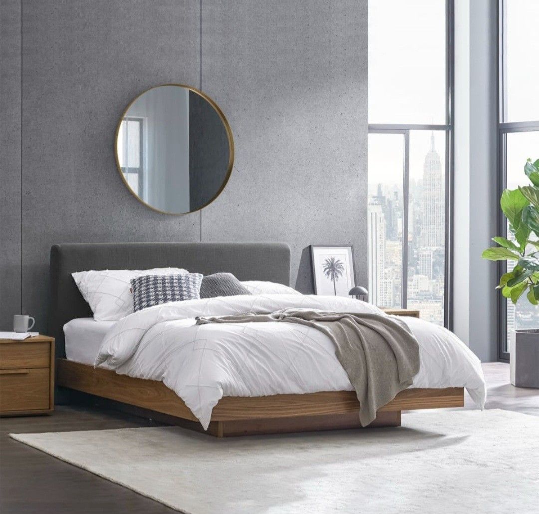 Joseph bed frame (king), Furniture & Home Living, Furniture, Bed Frames ...
