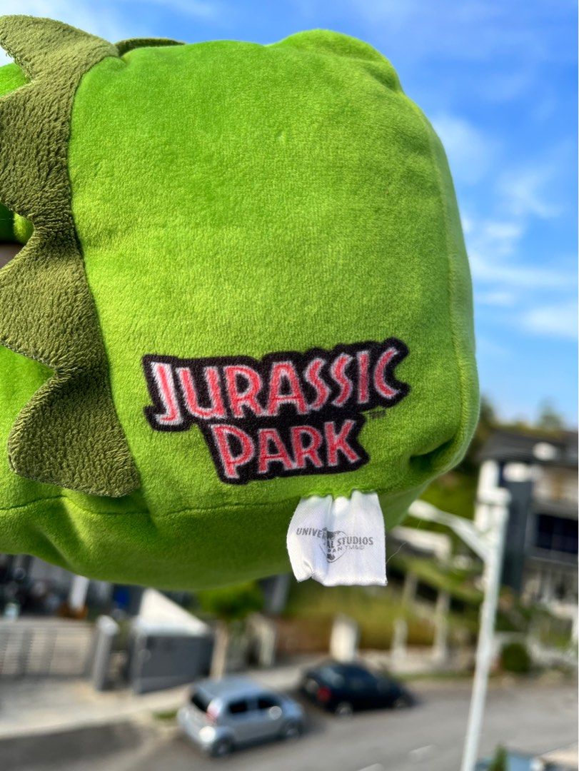Jurassic Park T-Rex Cube Plush, Hobbies & Toys, Toys & Games on Carousell