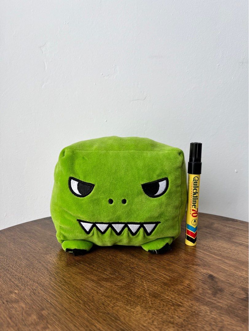 Jurassic Park T-Rex Cube Plush, Hobbies & Toys, Toys & Games on Carousell