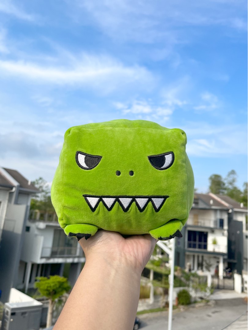 Jurassic Park T-Rex Cube Plush, Hobbies & Toys, Toys & Games on Carousell