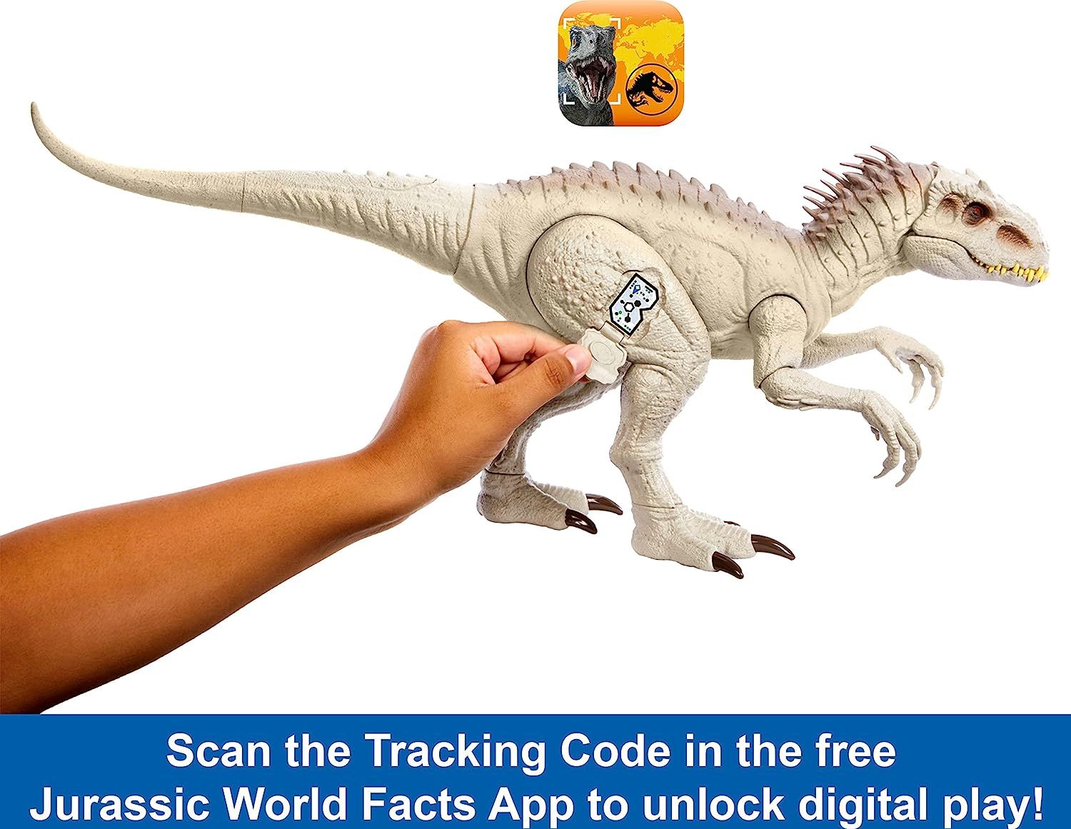 Jurassic World Toys Camouflage 'N Battle Dinosaur Toy, Indominus Rex ...