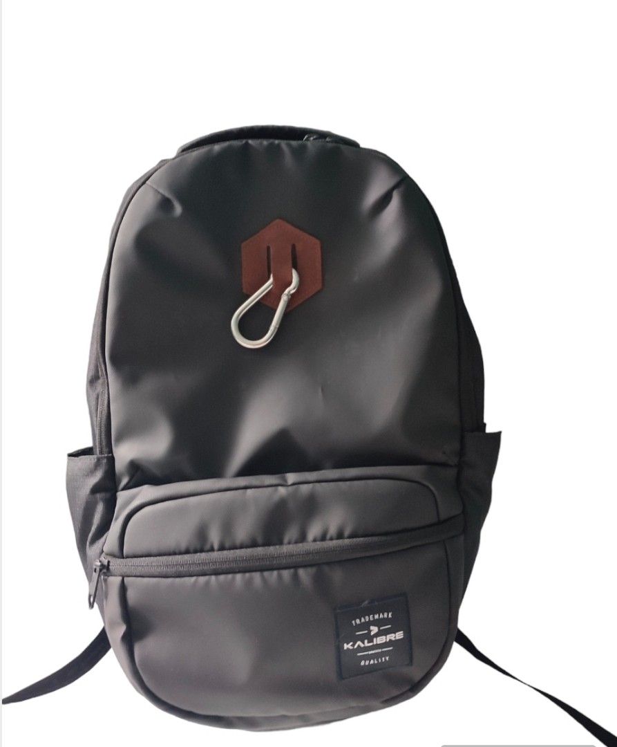 Black Minimalist Kalibre Bag pack Made In Indonesia, Men's Fashion ...