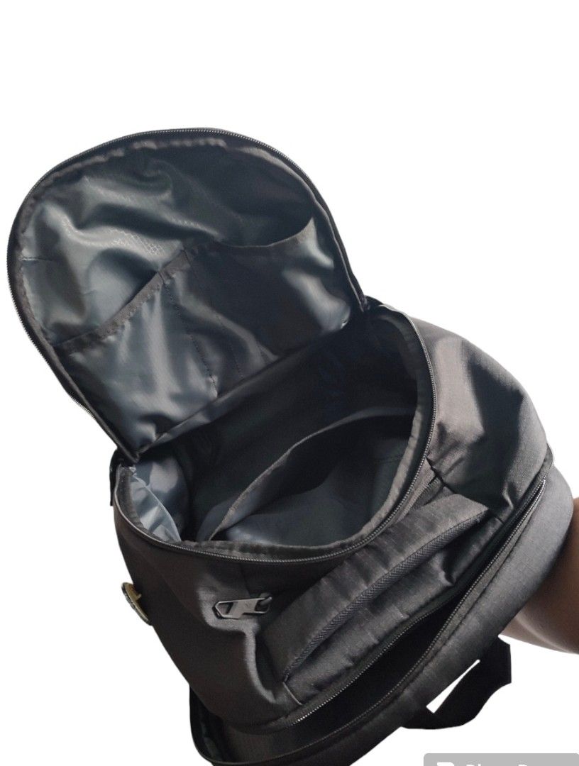 Black Minimalist Kalibre Bag pack Made In Indonesia, Men's Fashion ...