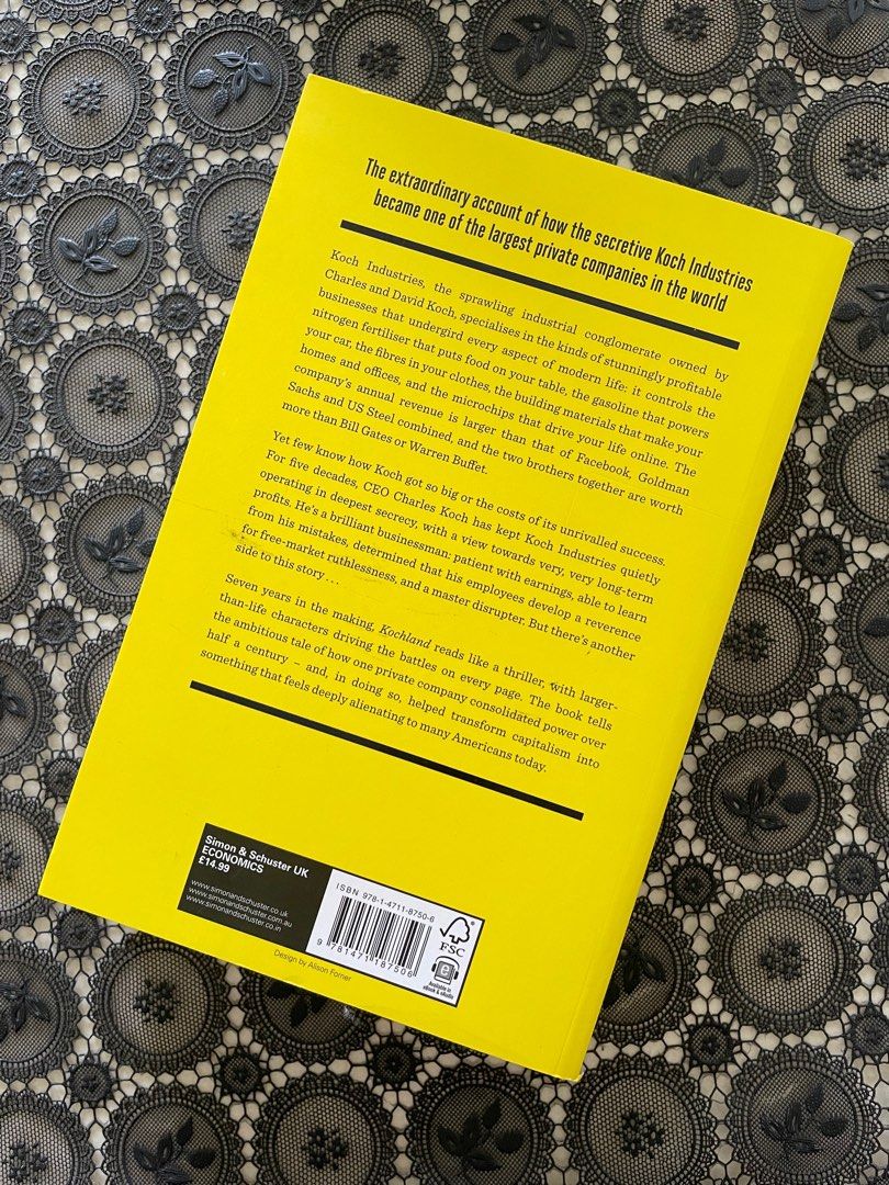 Kochland Christopher Leonard secret history koch brothers corporate ...