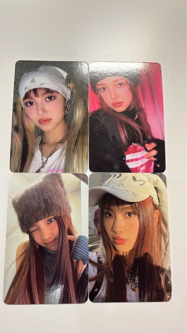 K-pop photocard girl group gg pc itzy blackpink new jeans, Hobbies ...