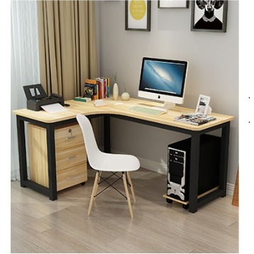 L Shape Table Free Install Study Table Computer Table Office Desk ...