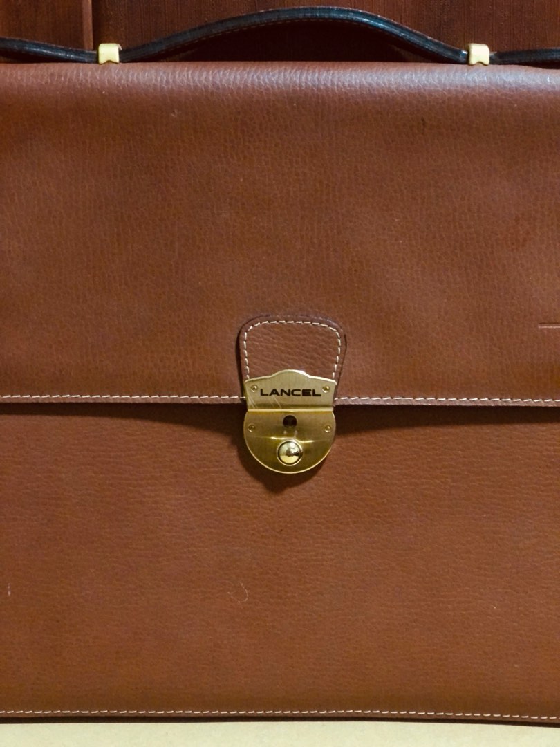 Lancel Briefcase, Luxury, Bags & Wallets on Carousell