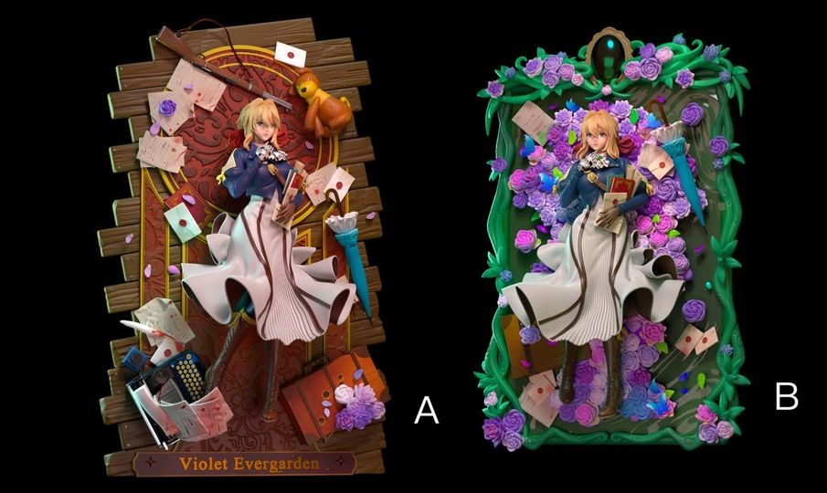 Lazy Dog Studio - Frame Violet Evergarden, Hobbies & Toys, Toys & Games ...