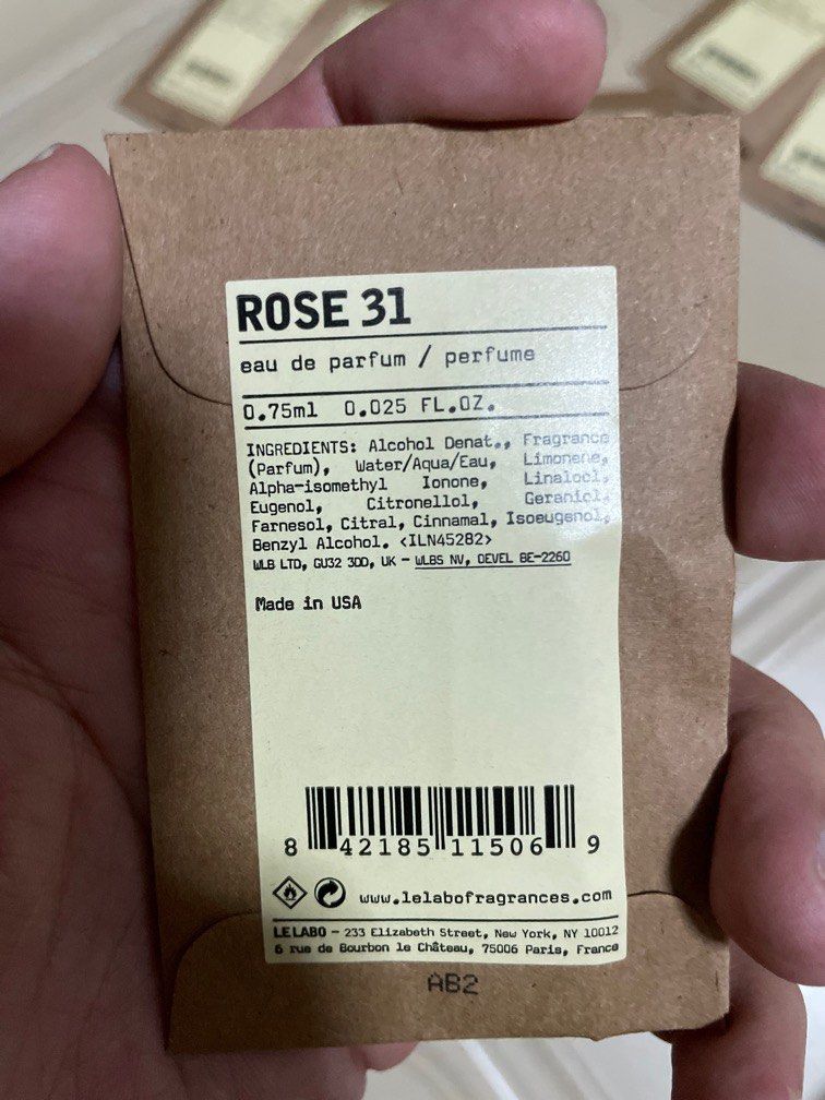 Le Labo perfume samples (0.75ml), Beauty & Personal Care, Fragrance ...