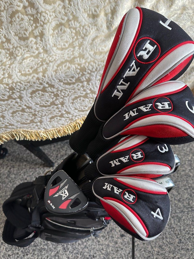 Left handed beginner full golf club set, Sports Equipment, Sports ...