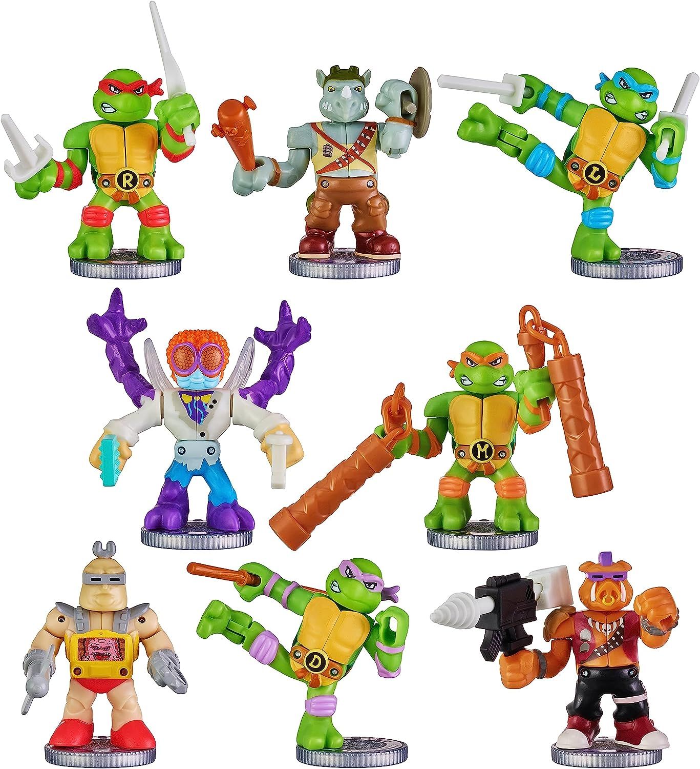 Legends Of Akedo Teenage Mutant Ninja Turtles, Mini Battling Warriors ...
