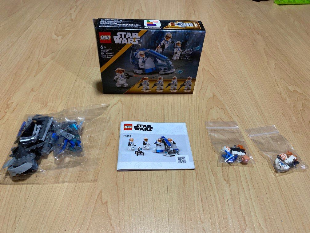 LEGO 75359 332nd Ahsoka's Clone Trooper Battle Pack (HELMET HOLE ...