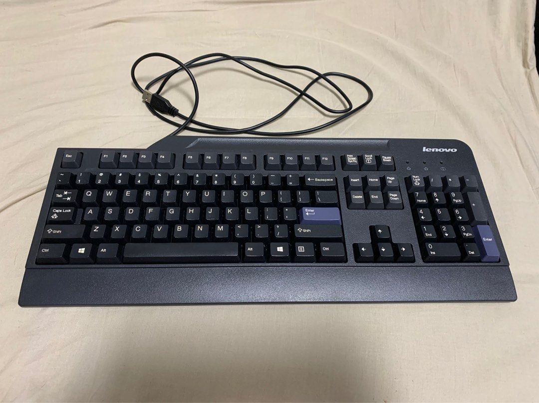 Lenovo Wired Keyboard, Computers & Tech, Parts & Accessories, Computer ...