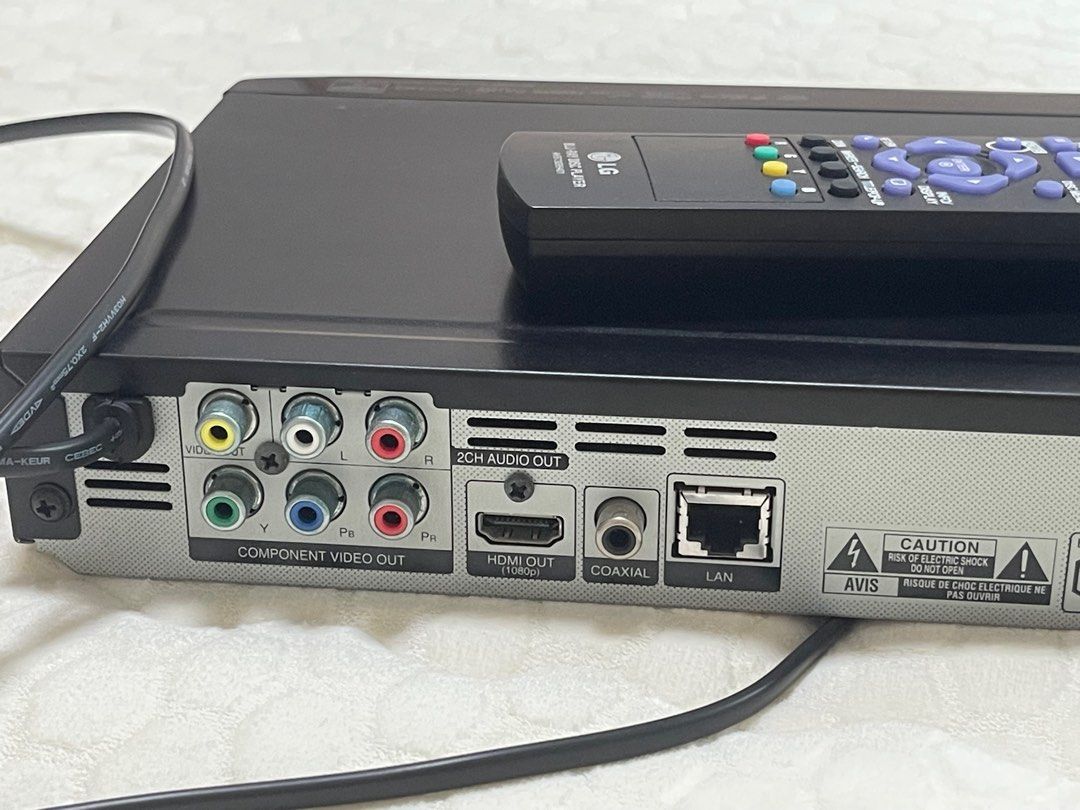 LG BD550 with remote., TV & Home Appliances, TV & Entertainment, Blu-Ray & Media Players on ...