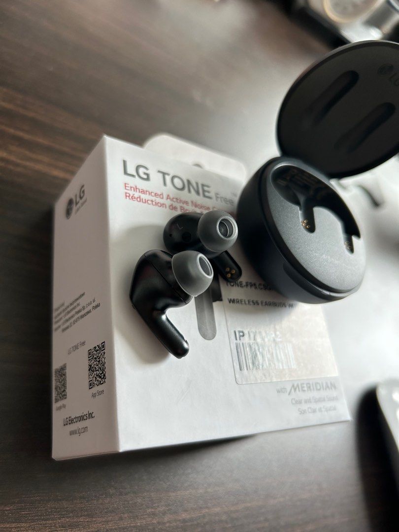 LG TONE Free FP5 - Enhanced Active Noise Cancelling True Wireless ...