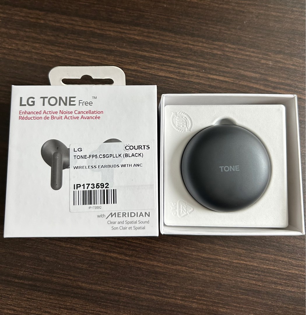LG TONE Free FP5 - Enhanced Active Noise Cancelling True Wireless ...