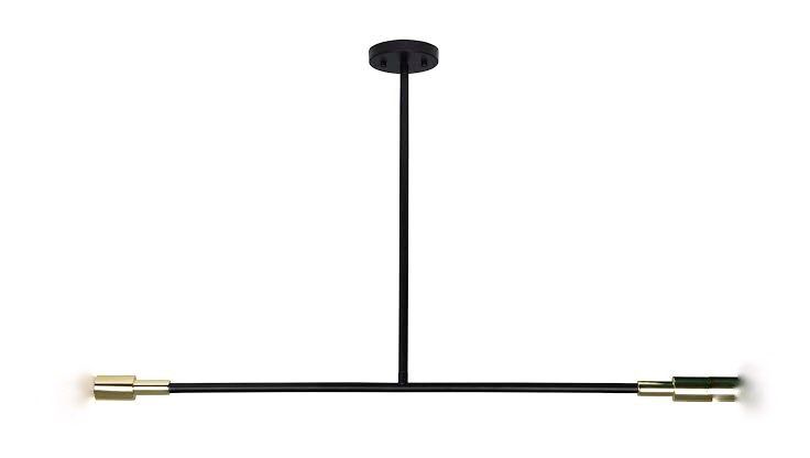 Light Ceiling Fixture FRAME only Matte Black e27 t210 socket bulb base ...