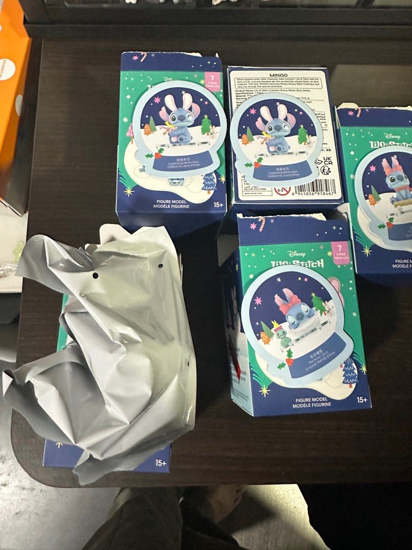 Lilo and stitch gacha. Bunny winter story from minisou, Hobbies & Toys ...