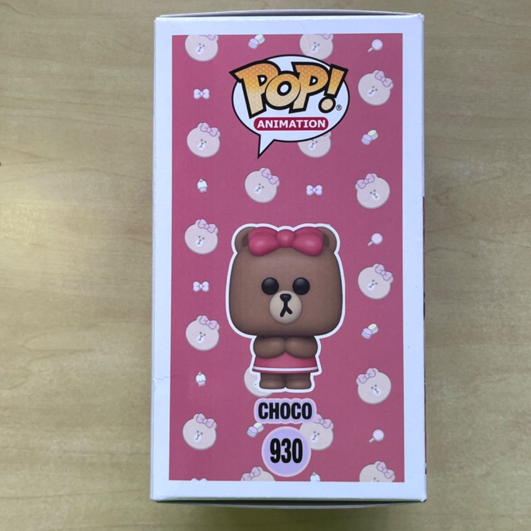 Line friends funko pop animation Choco figurine figuring figure ...