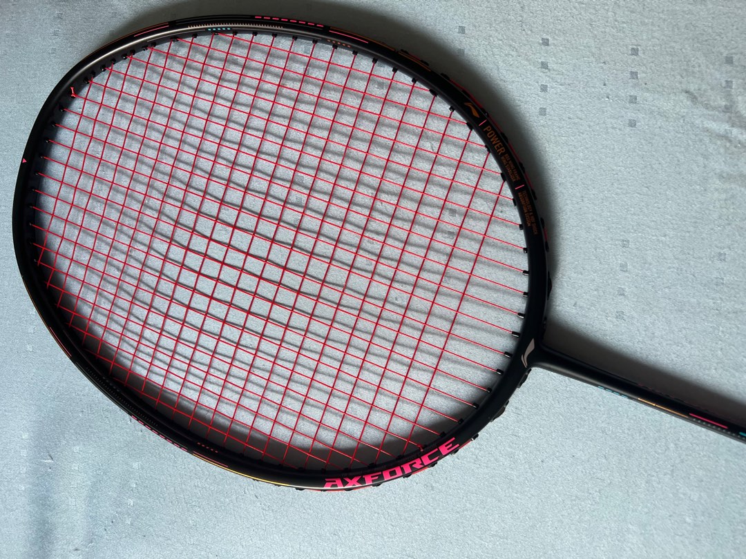 Lining Axforce 80, Sports Equipment, Sports & Games, Racket & Ball ...