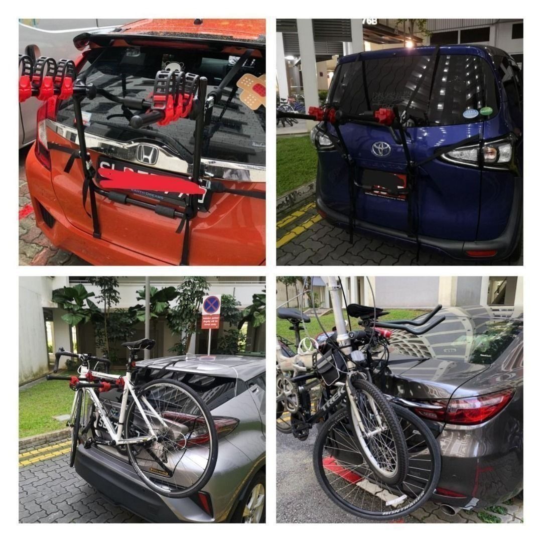 Local Stock! Universal Bicycle Car Rack Bicycle Carrier Bike suitable ...