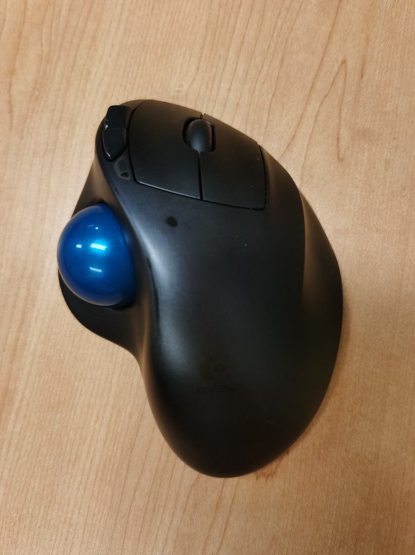 Logitech M570 Trackball Cordless Mouse, Computers & Tech, Parts ...
