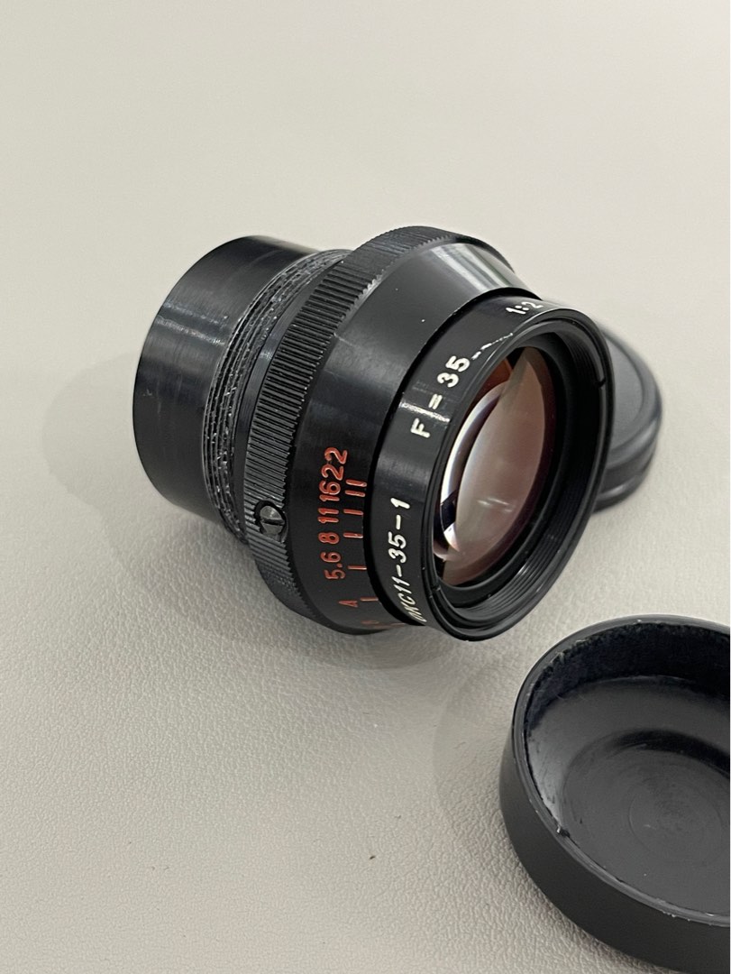 Lomo okc 11-35-1 (35mm f2.0/t2.3) Lens Block, Photography, Lens & Kits ...