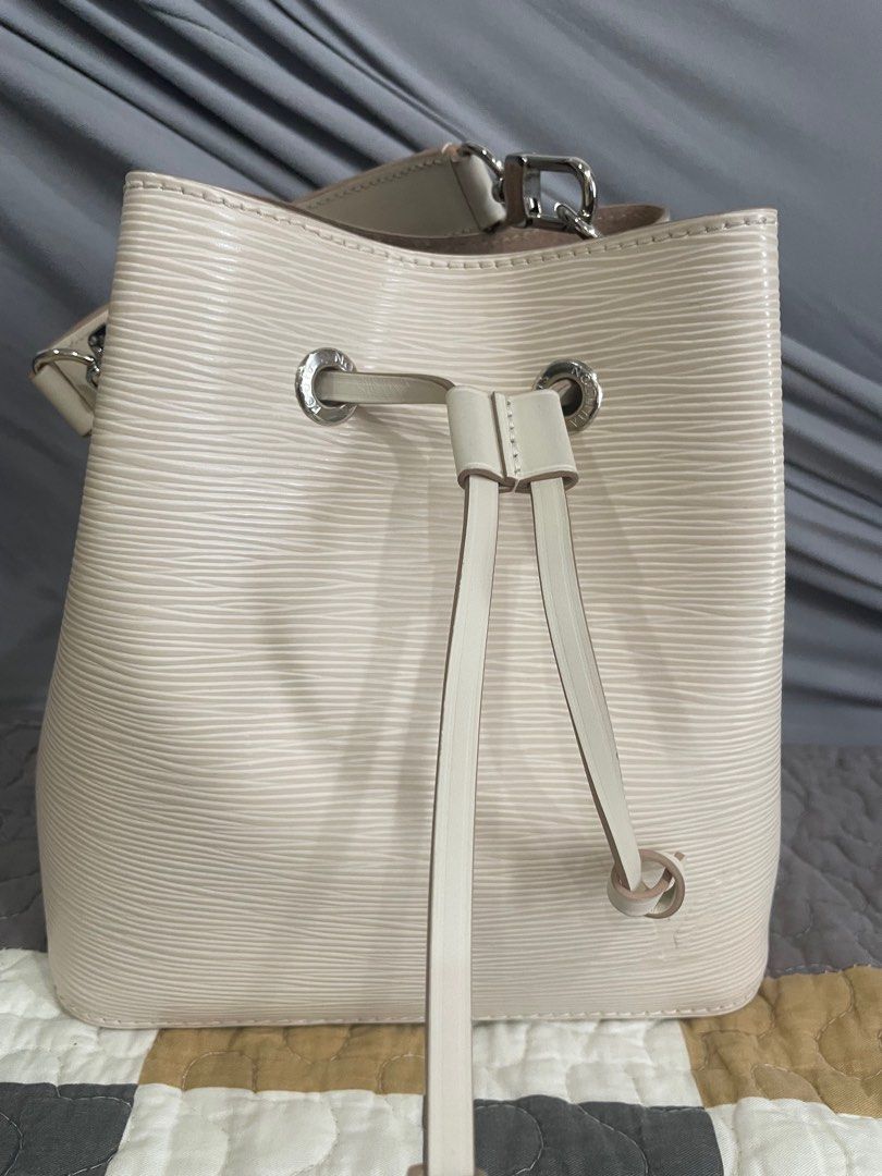 LV Neonoe BB Bucket Bag in Ivory Epi Leather SHW, Luxury, Bags ...