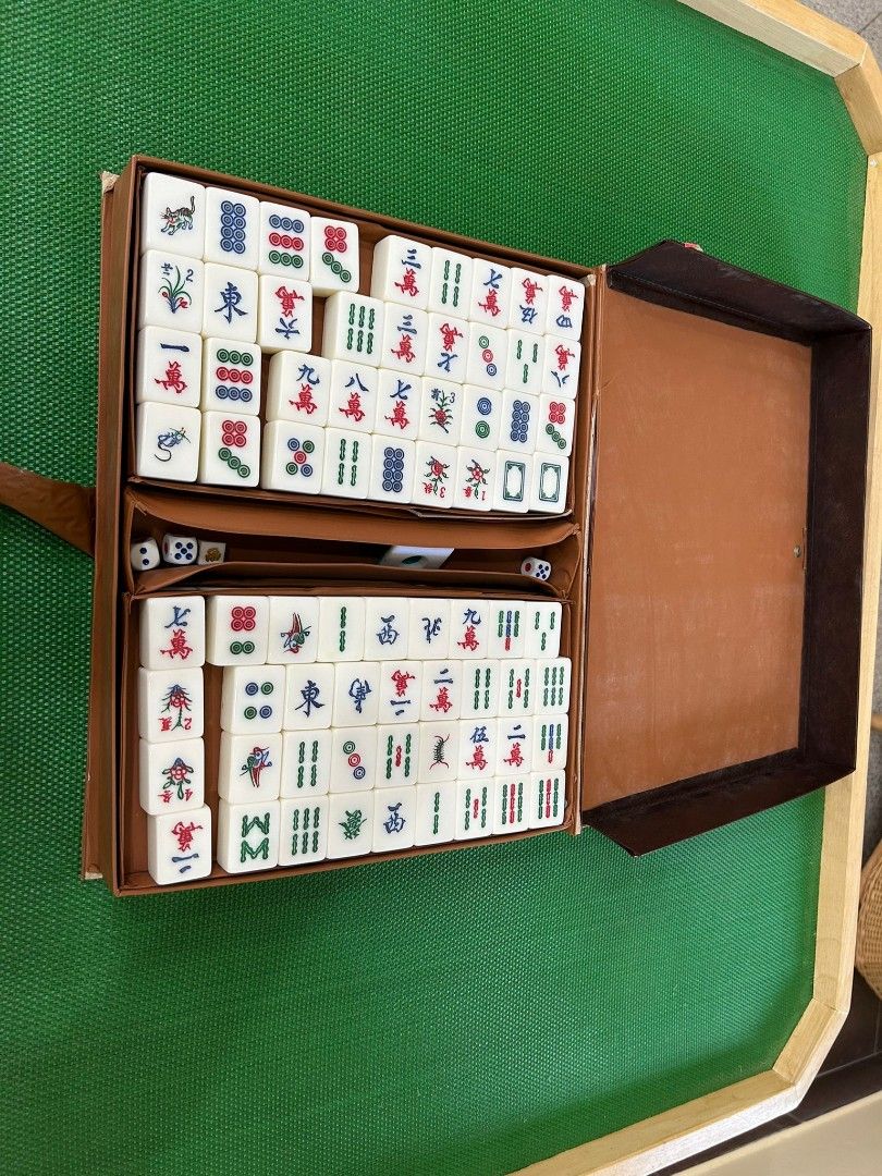 Mahjong Set, Furniture & Home Living, Furniture, Other Home Furniture ...