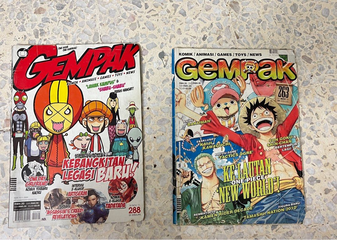 Majalah Gempak, Hobbies & Toys, Books & Magazines, Magazines on Carousell
