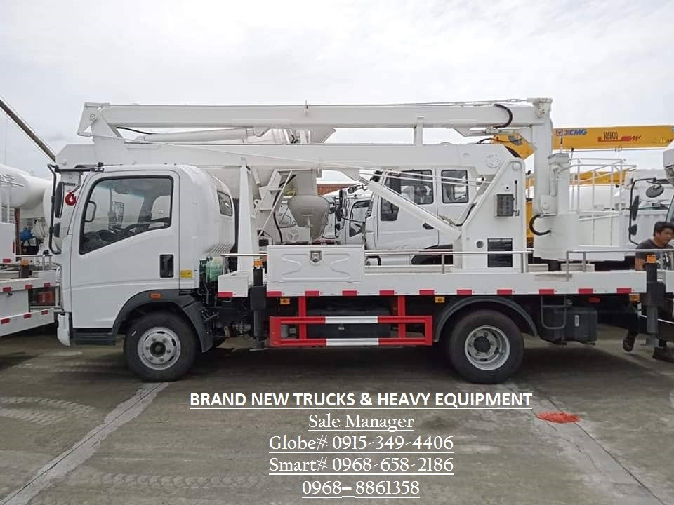 Manlift Truck Sinotruk Howo 4x2 Brandnew 14meters 110hp, Special ...